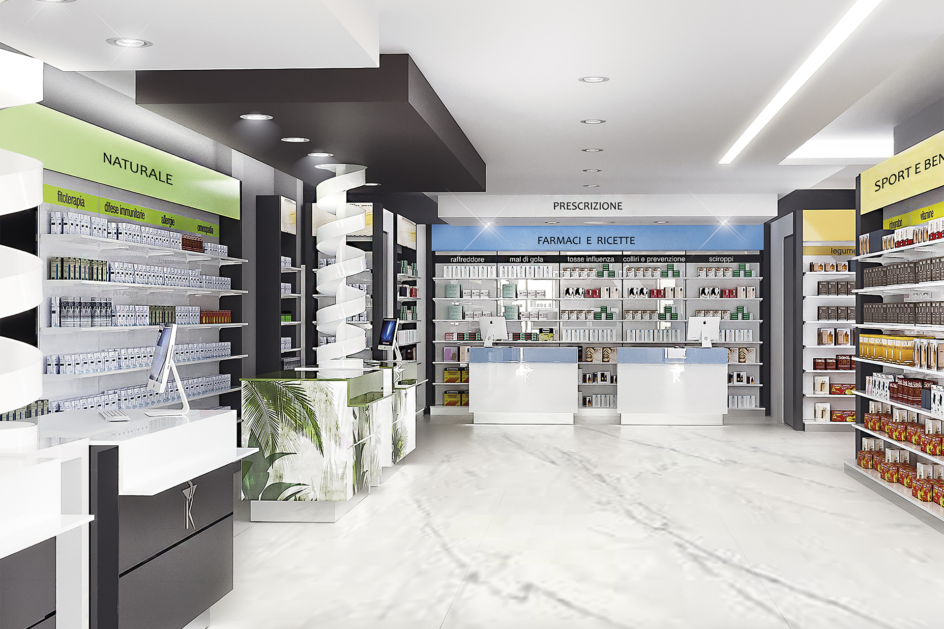 Arredamenti Farmacie Afk-Komar - Soluzioni d'arredo farmacia