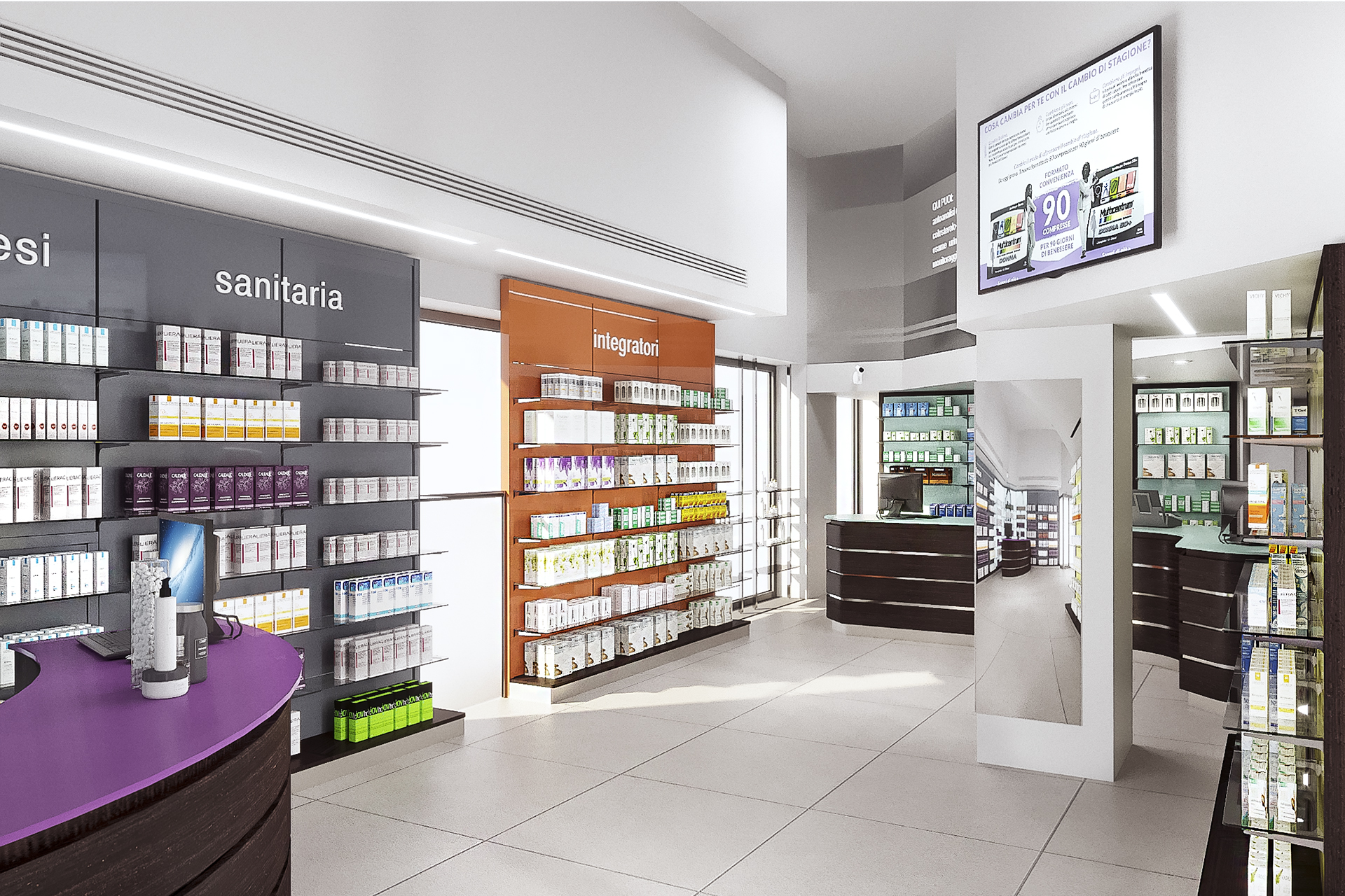 Arredamenti Farmacie Afk-Komar - Soluzioni d'arredo farmacia